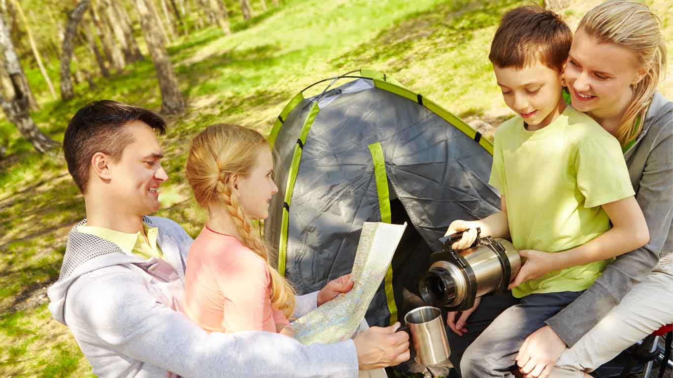 Piccolo camp - Camp made for a family vacation